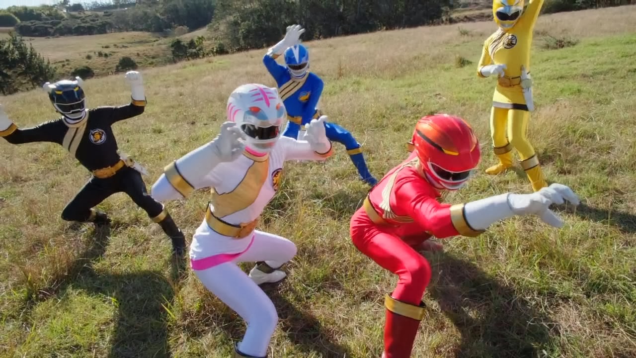 Super Megaforce Rangers Morphs Into The Wild Force Rangers - JEFusion